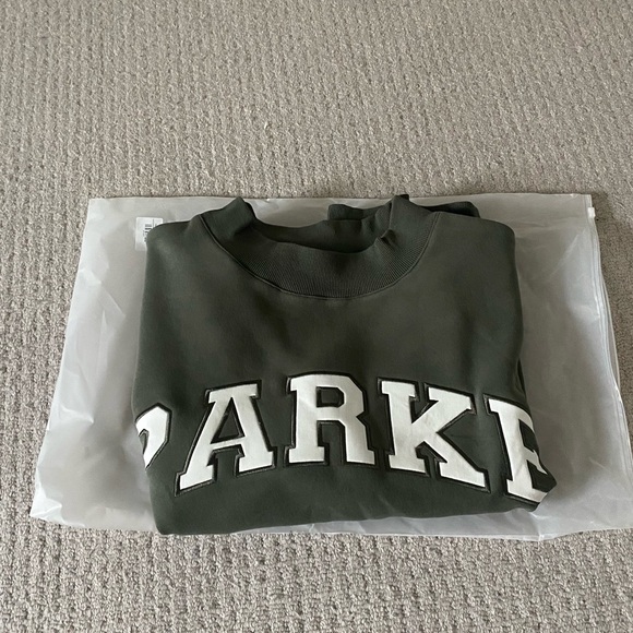 Parke | Tops | Parke Varsity Mockneck | Poshmark